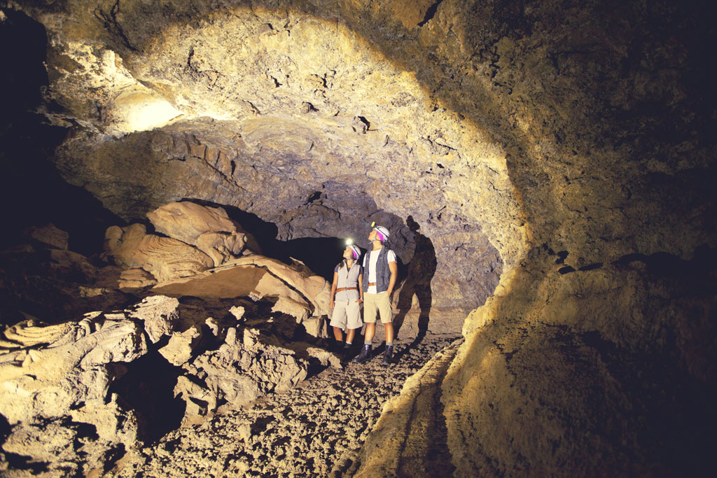 Caving: Visit underground lava caves in Tenerife